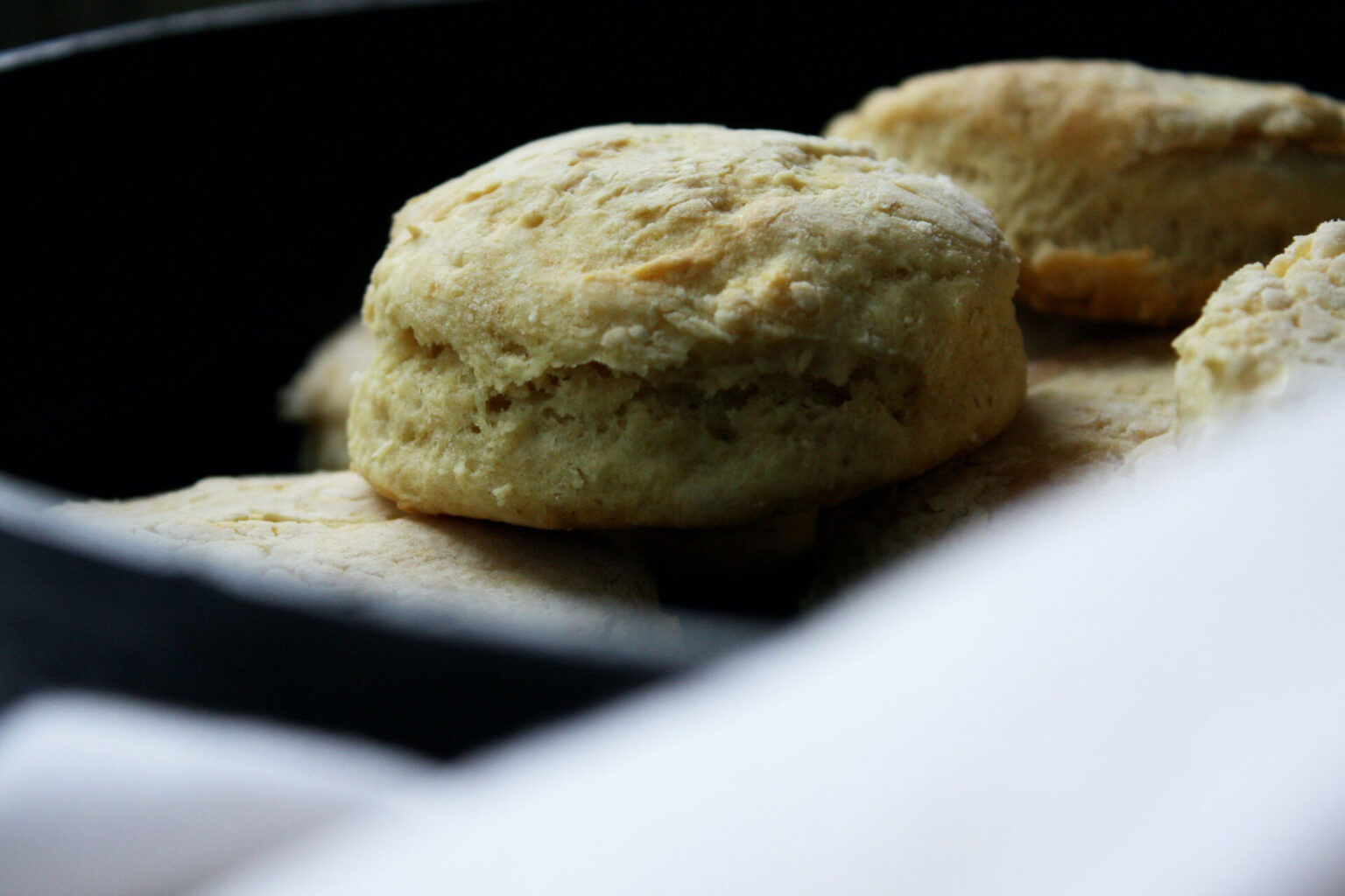 Avocado Oil “Buttermilk” Vegan Skillet Biscuits - Inspired Epicurean