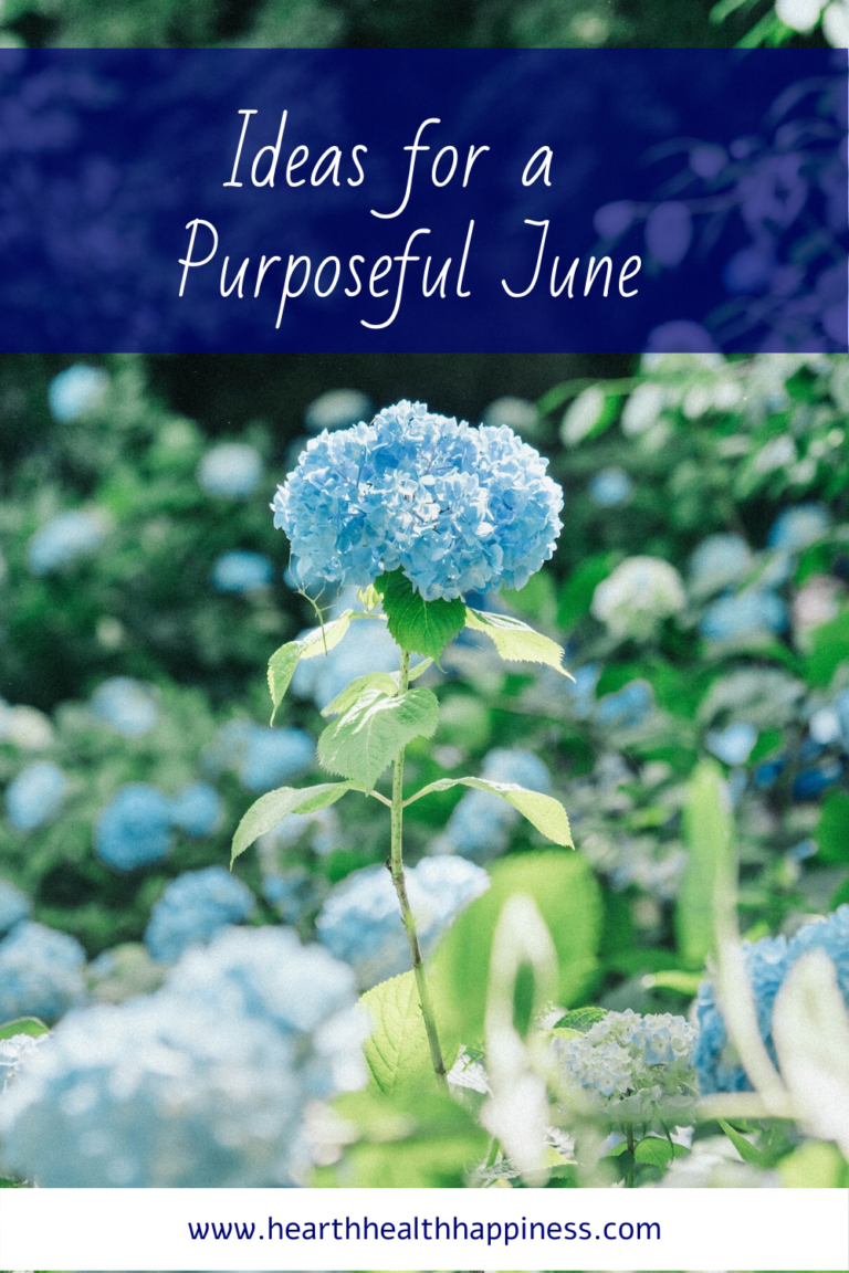 Motivation Monday: Ideas for a Purposeful June - Inspired Epicurean