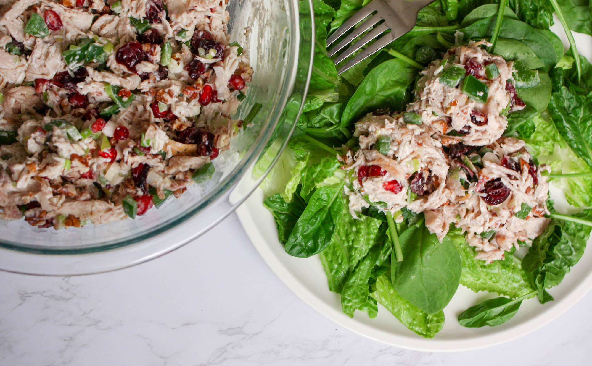 Chicken Salad Salad - Inspired Epicurean